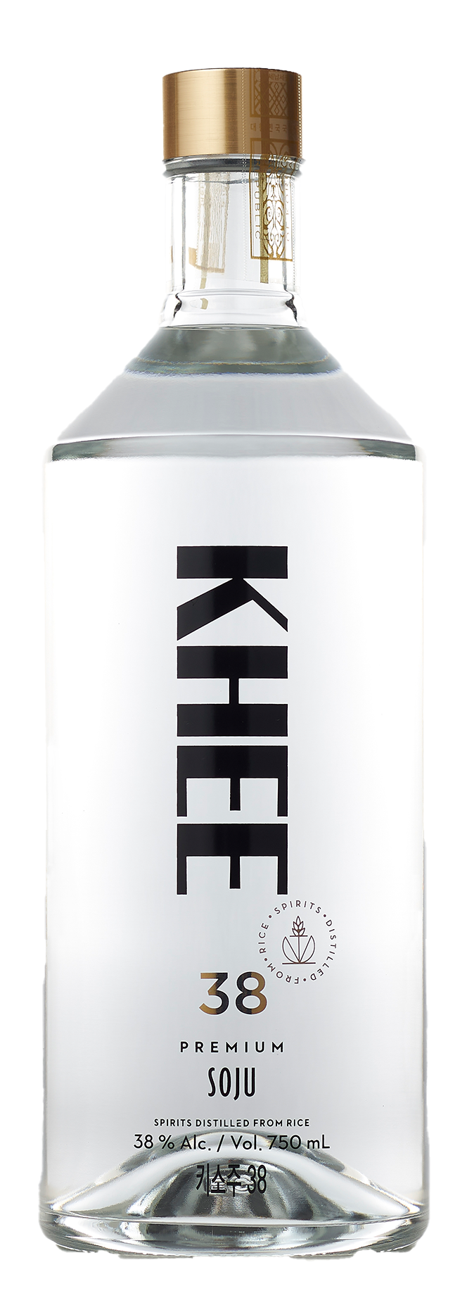 KHEE 프리미엄 소주 38 750mL - KHEE 소주